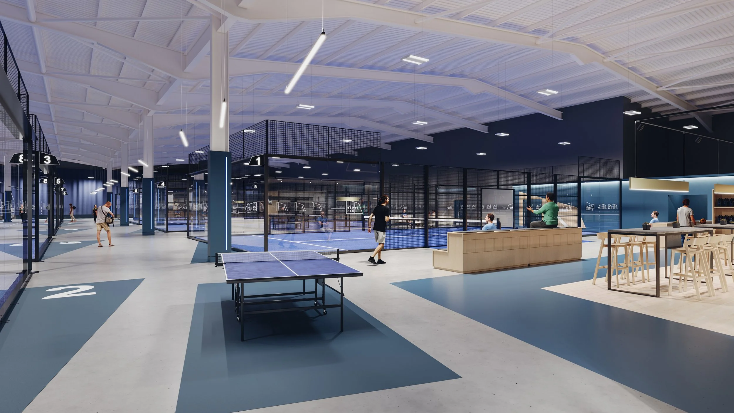 Club 3. Gloucester Quays — The Padel Club