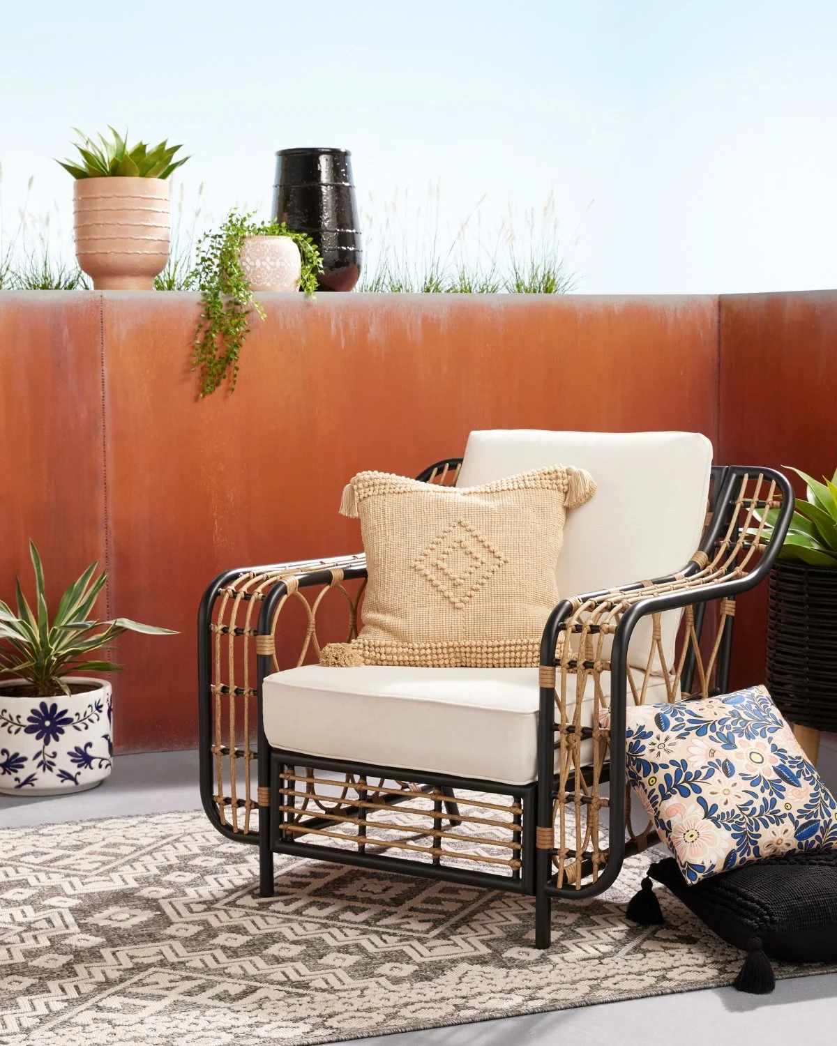 AT HOME OUTDOOR FURNITURE COLLECTION — Tracey Boyd