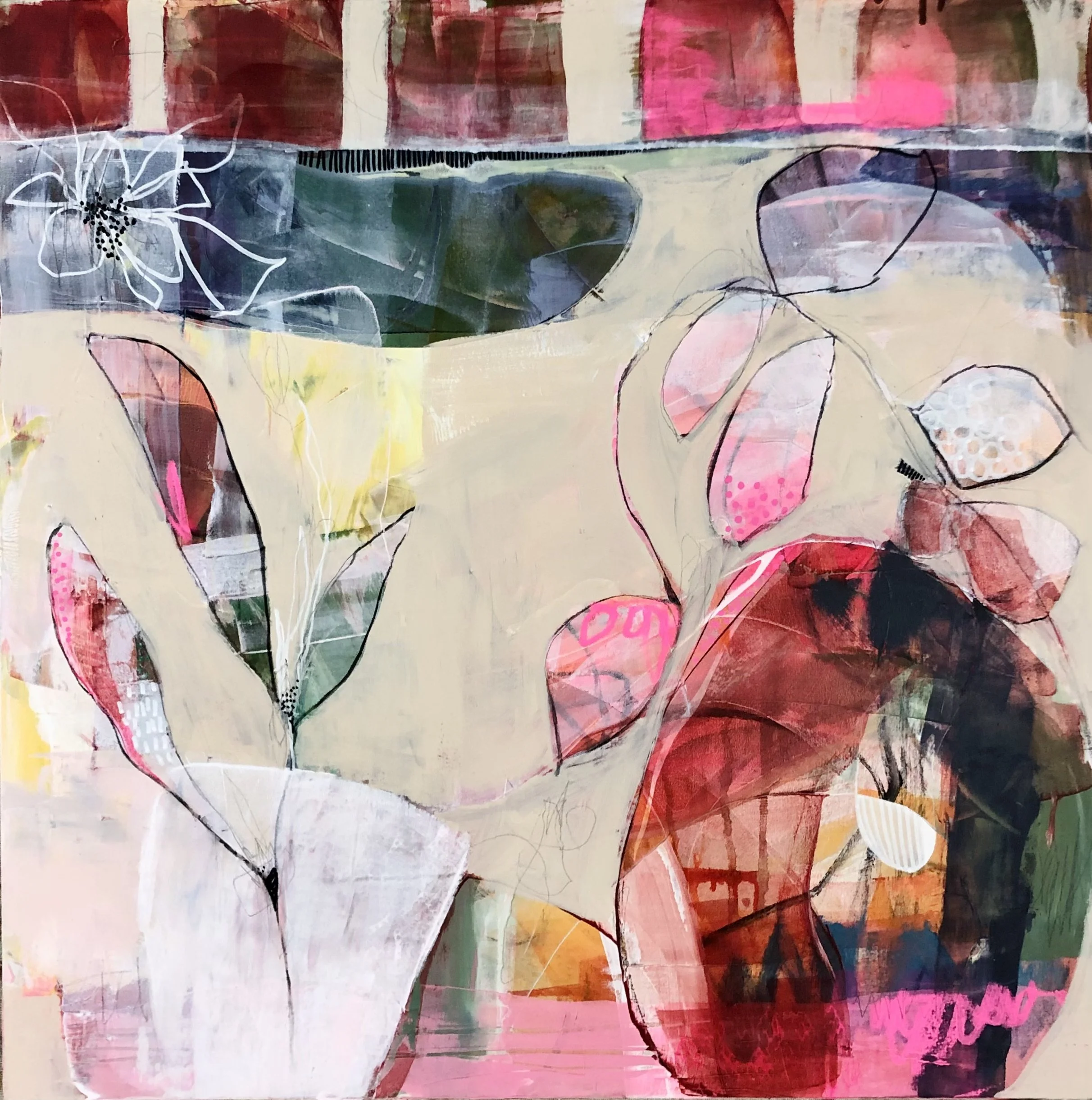 lynette reed art. Abstract Artist