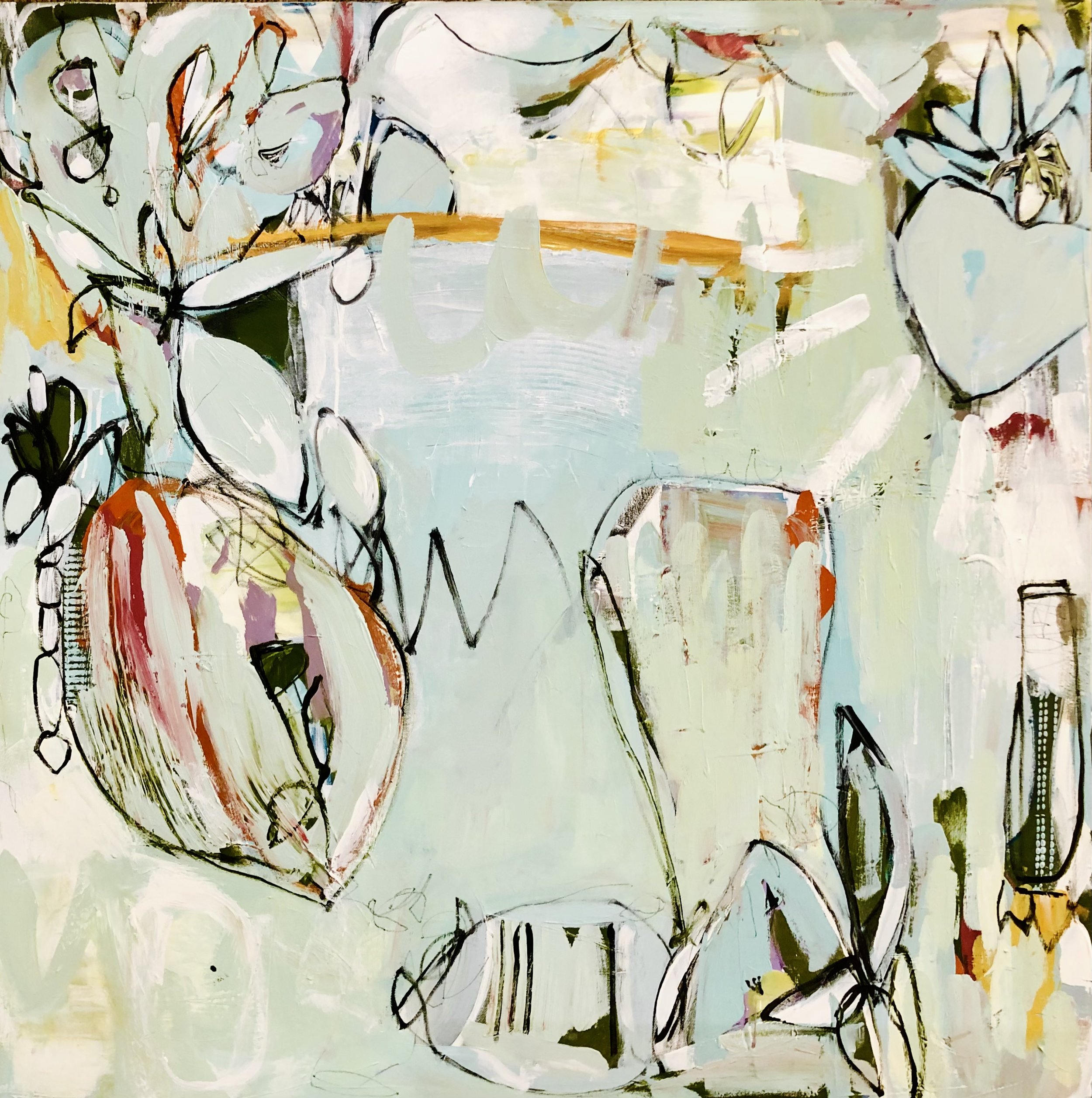 lynette reed art. Abstract Artist