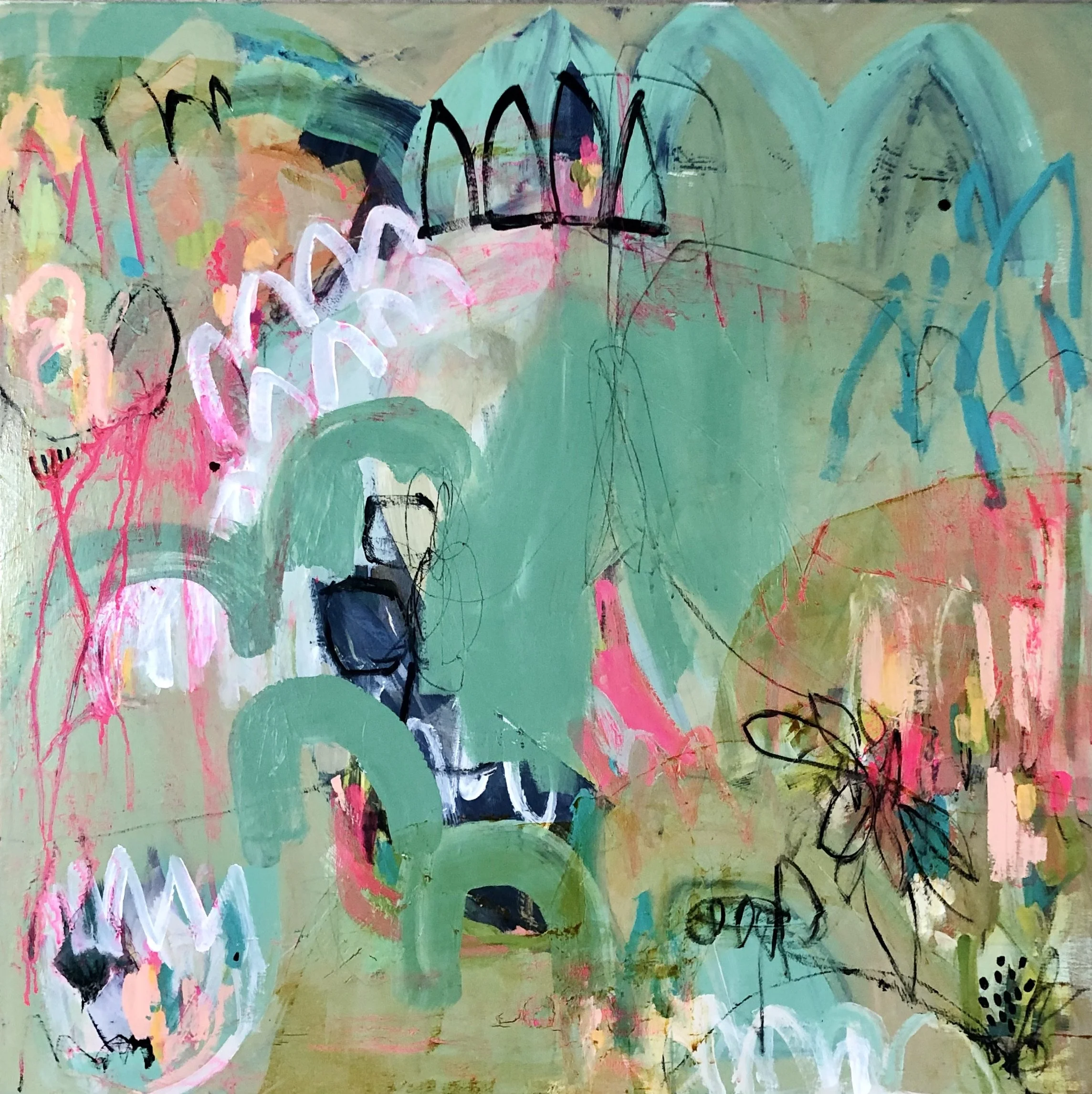 lynette reed art. Abstract Artist