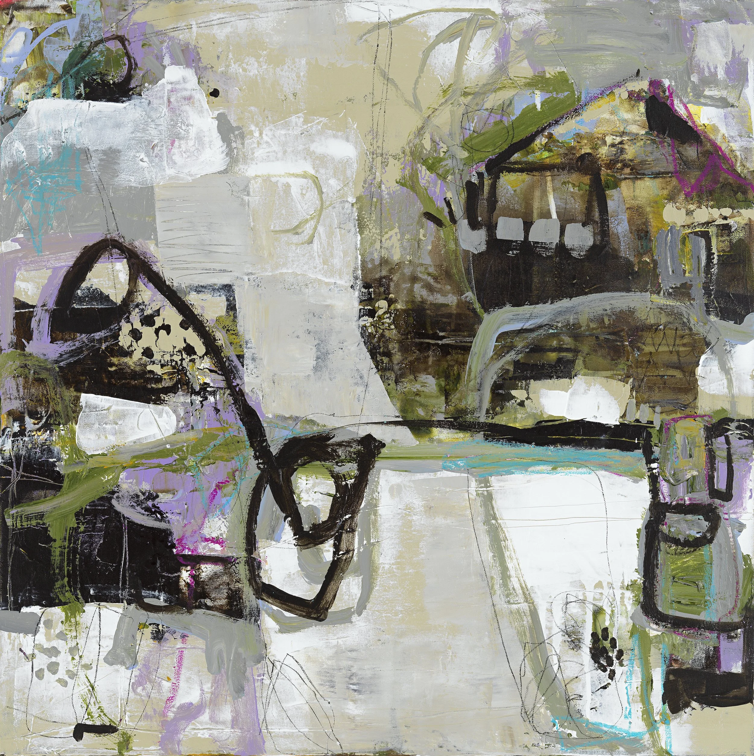 Lynette Reed Studio Abstract Artist