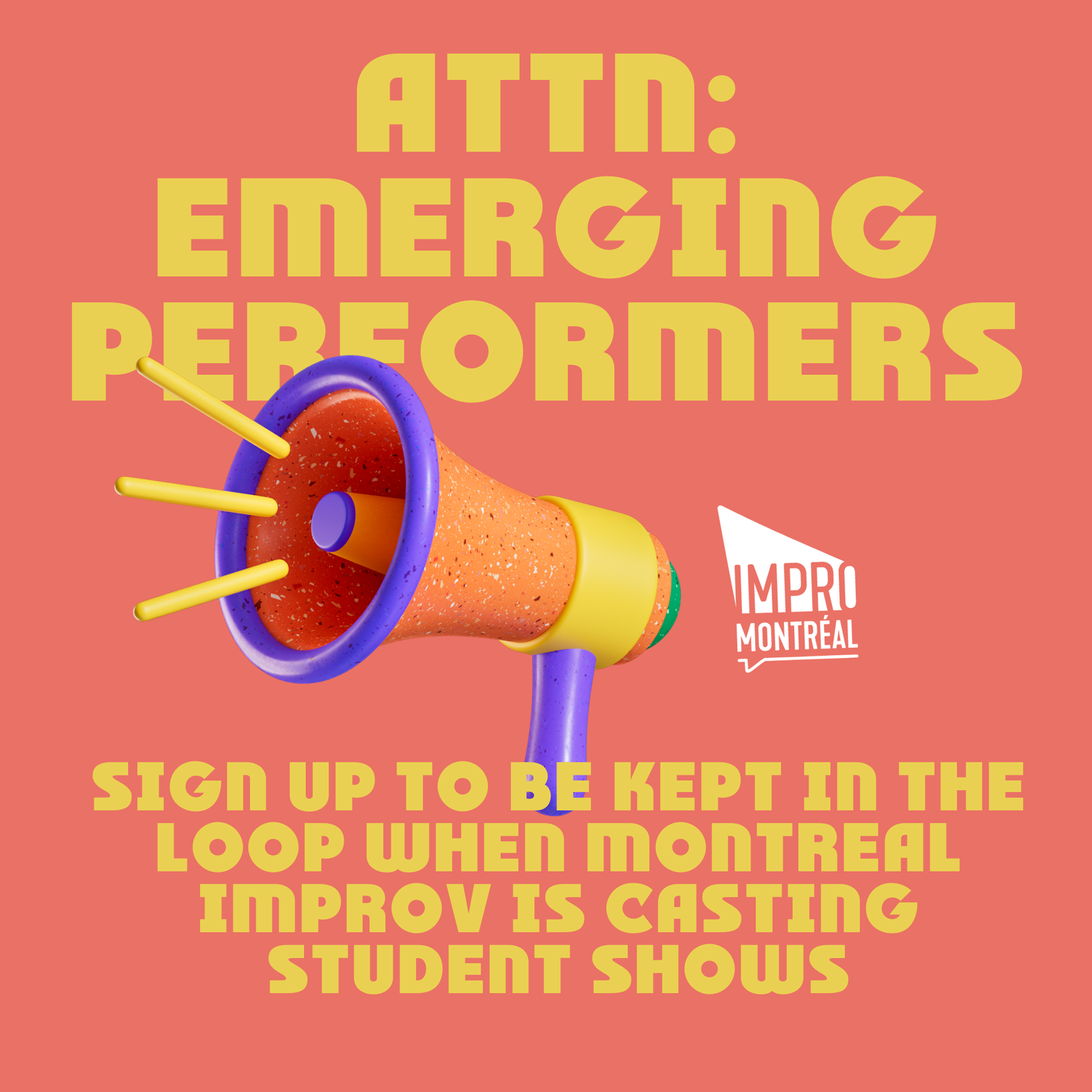 Classes Montreal Improv - Impro Montréal