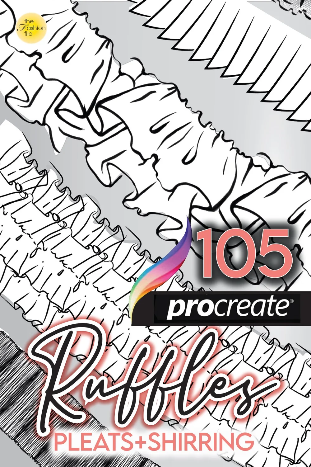 Procreate Tulle Brushes — The Fashion File