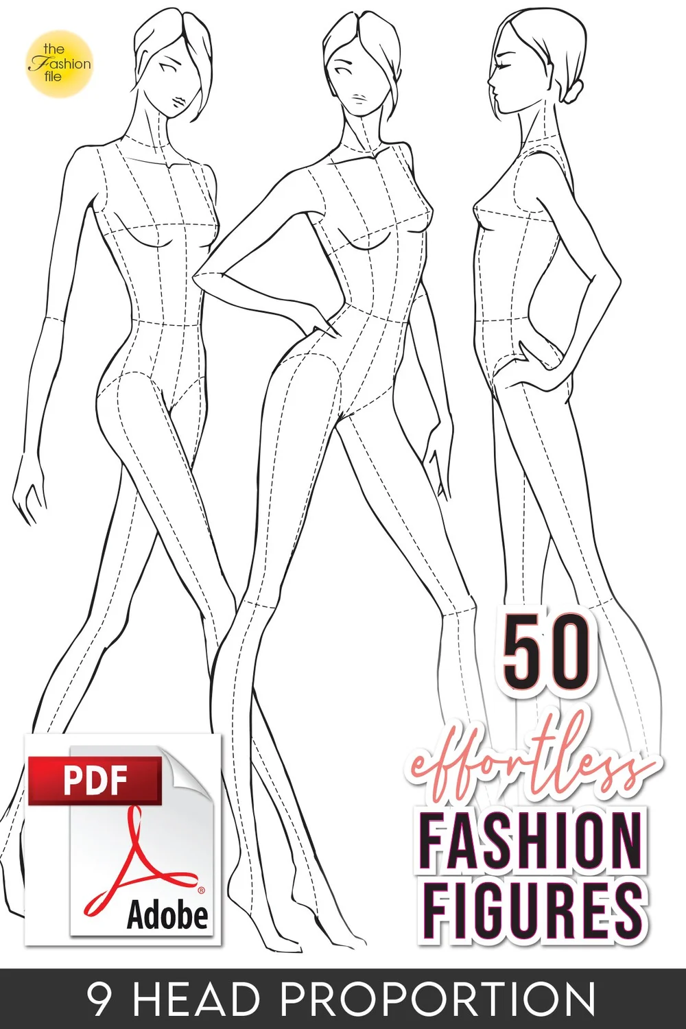 Fashion Figures & Female Body Templates — The Fashion File