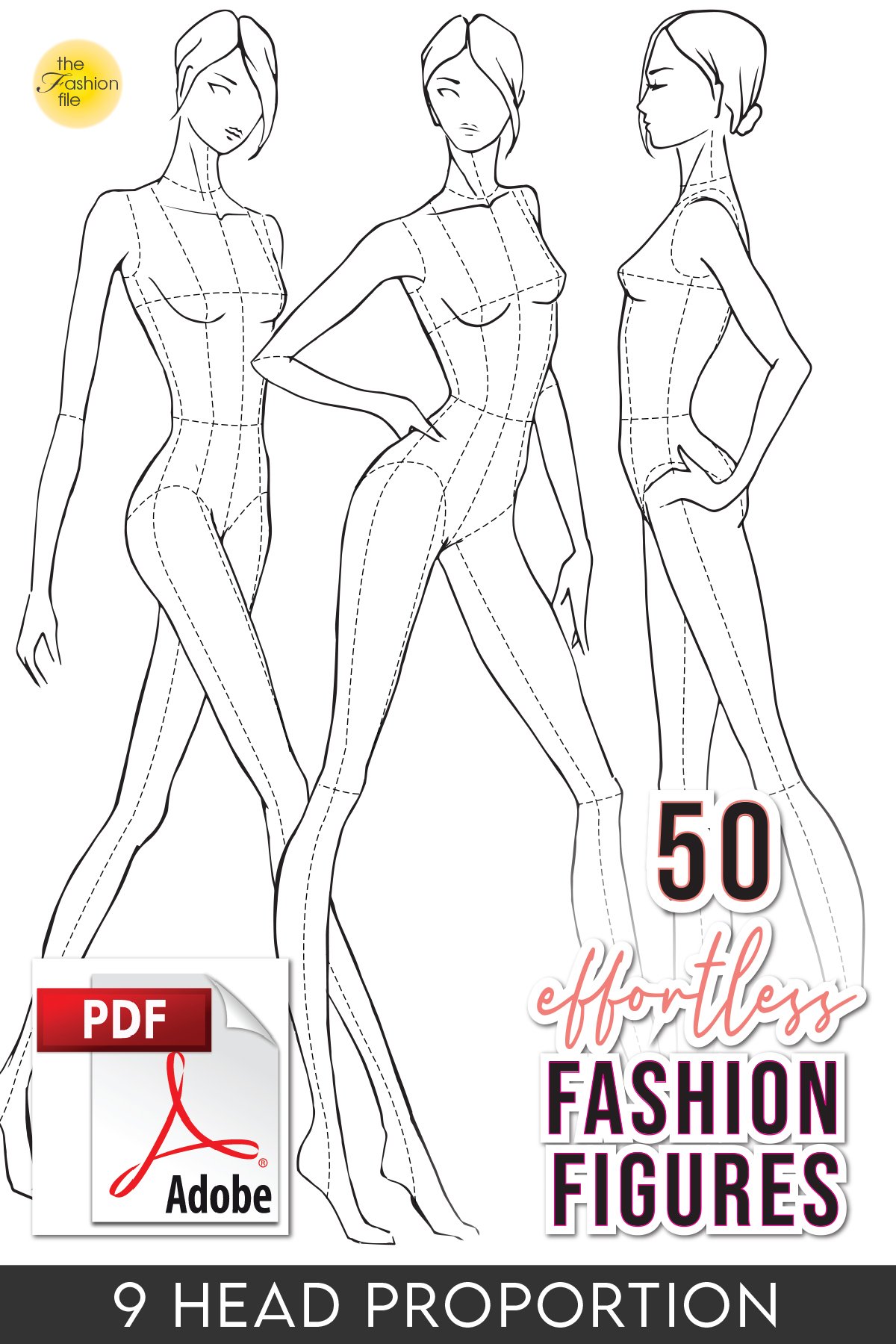 Fashion Figures & Female Body Templates — The Fashion File