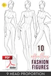 Fashion Figures & Female Body Templates — The Fashion File
