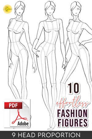 Fashion Figures & Female Body Templates — The Fashion File