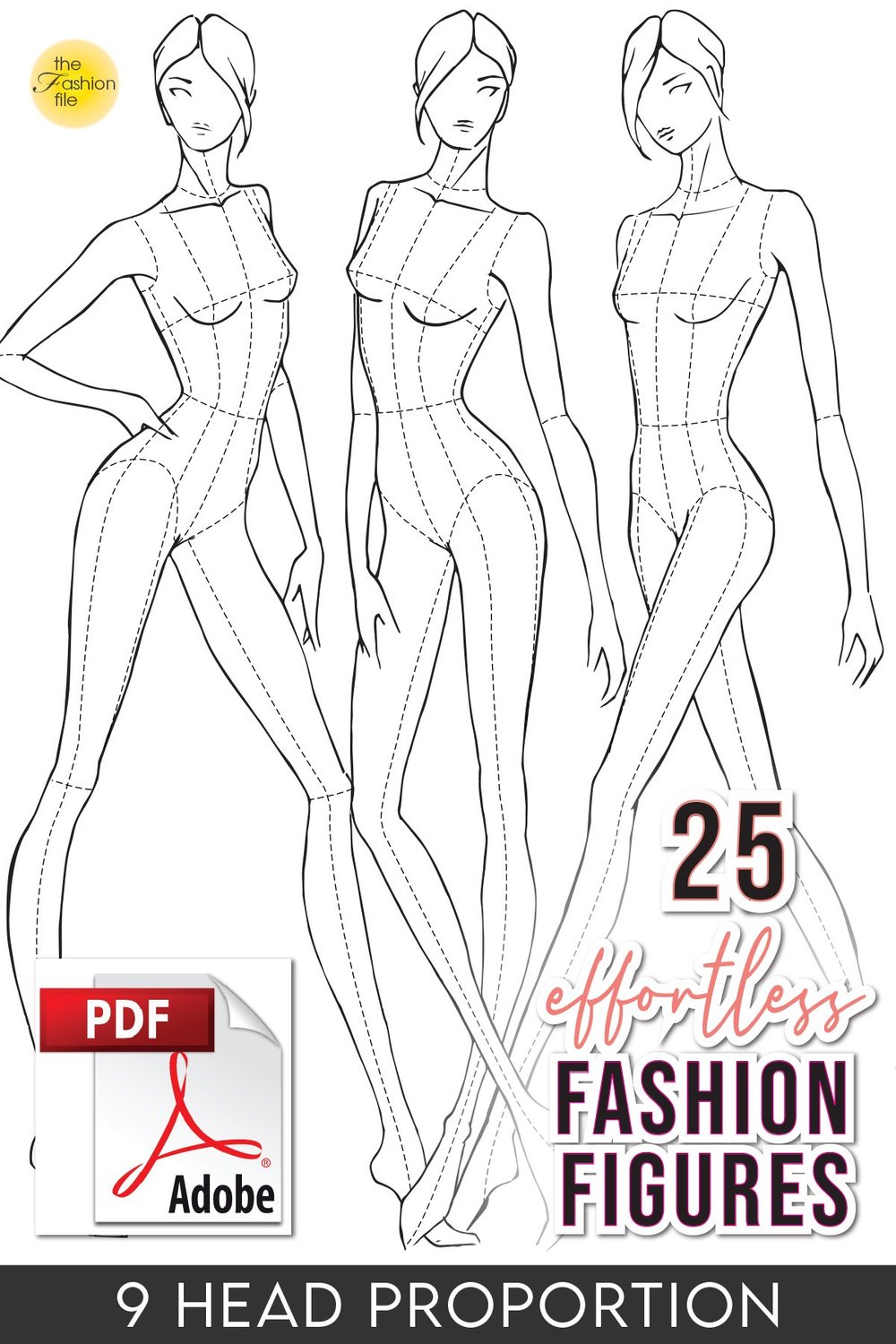 Fashion Figures & Female Body Templates — The Fashion File