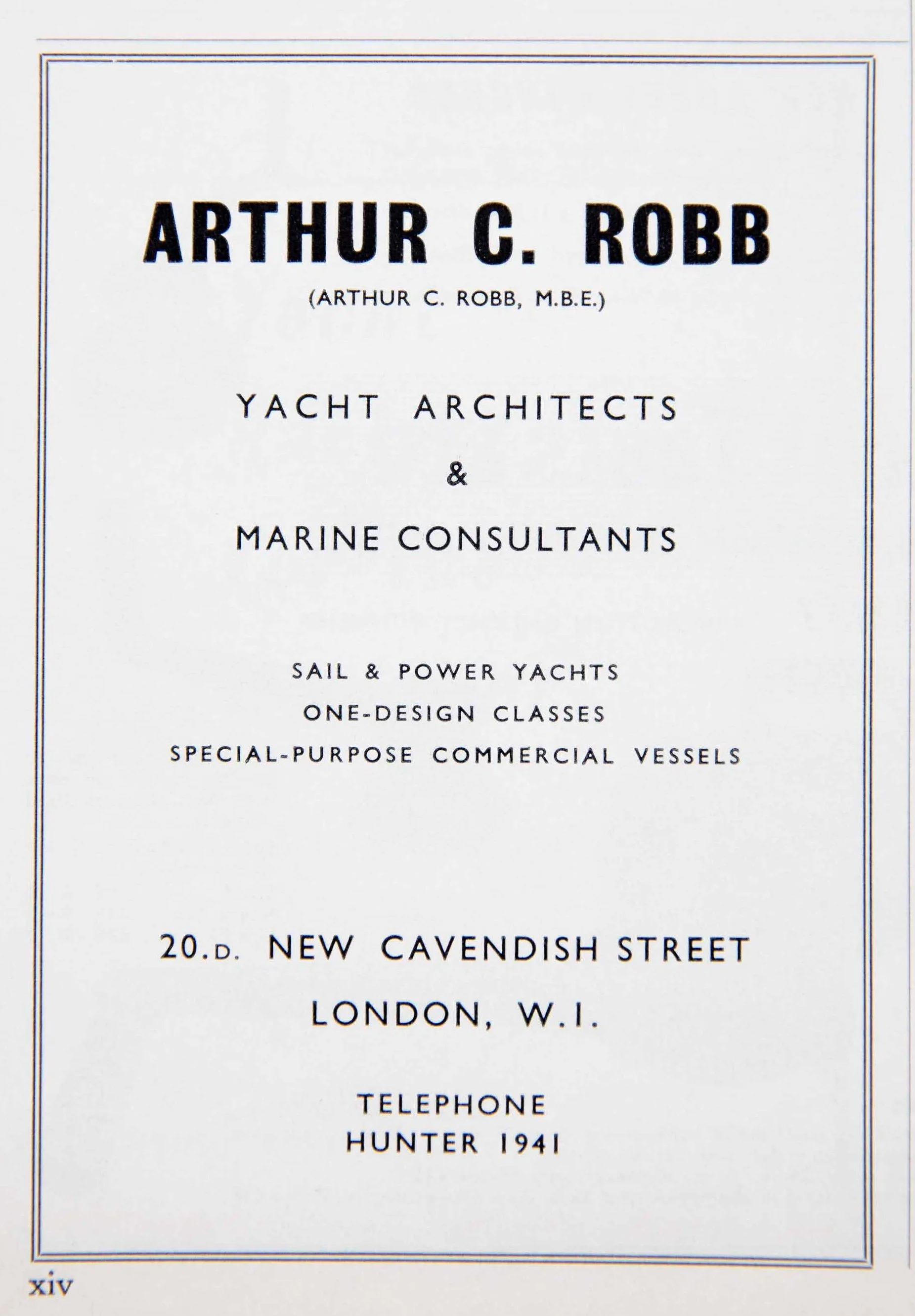 Who is Arthur Robb? — Southern Woodenboat Sailing