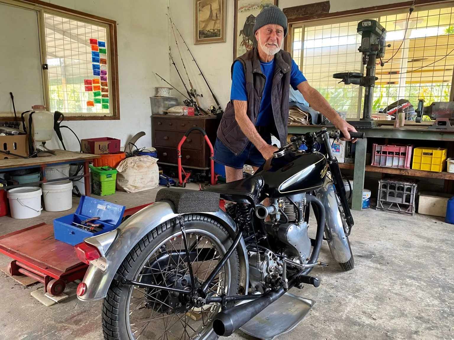 Peter Mounsey & the LARAPINTA — Southern Woodenboat Sailing