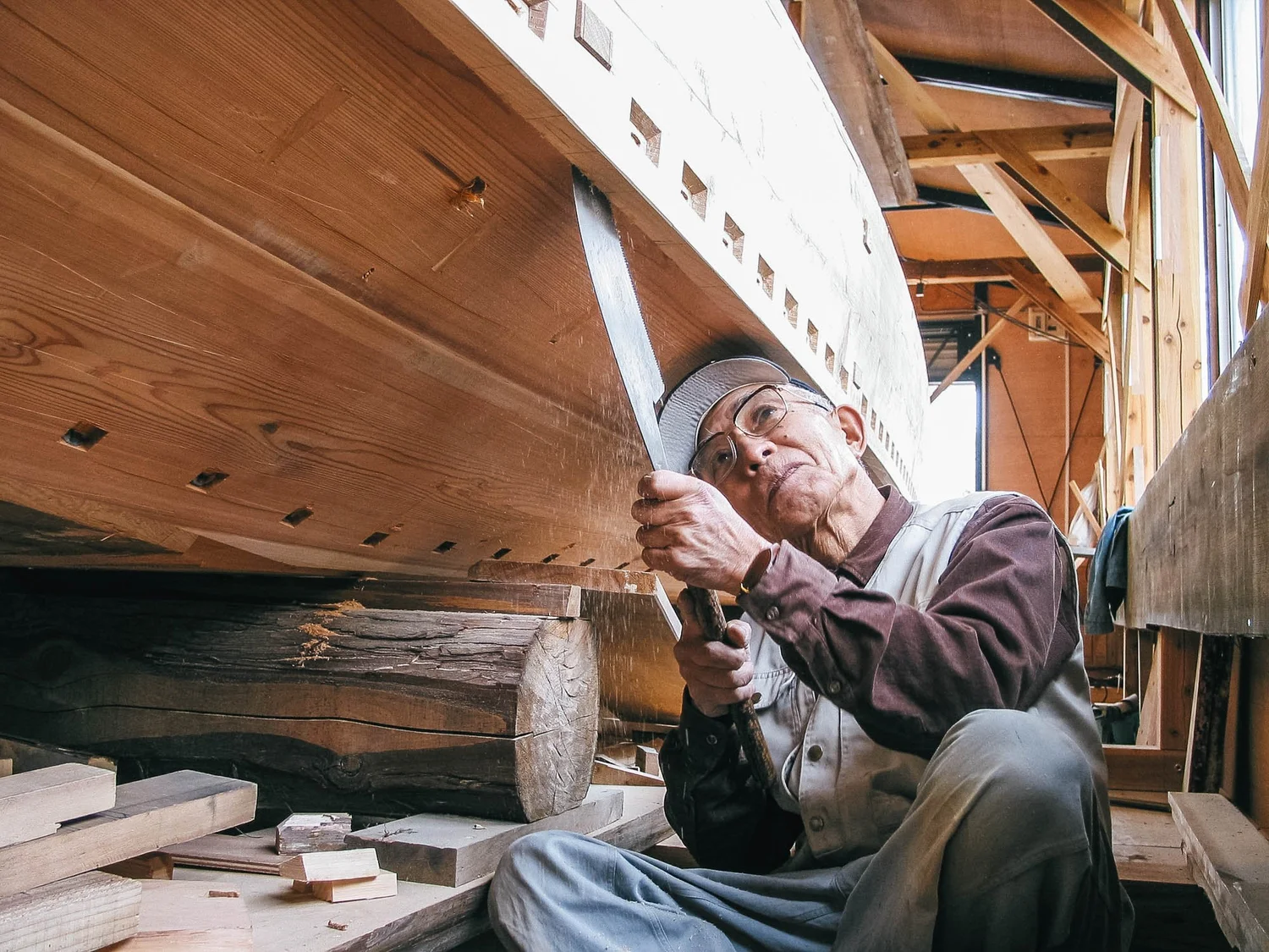 Douglas Brooks on the art of Japanese Boat Building — Southern ...