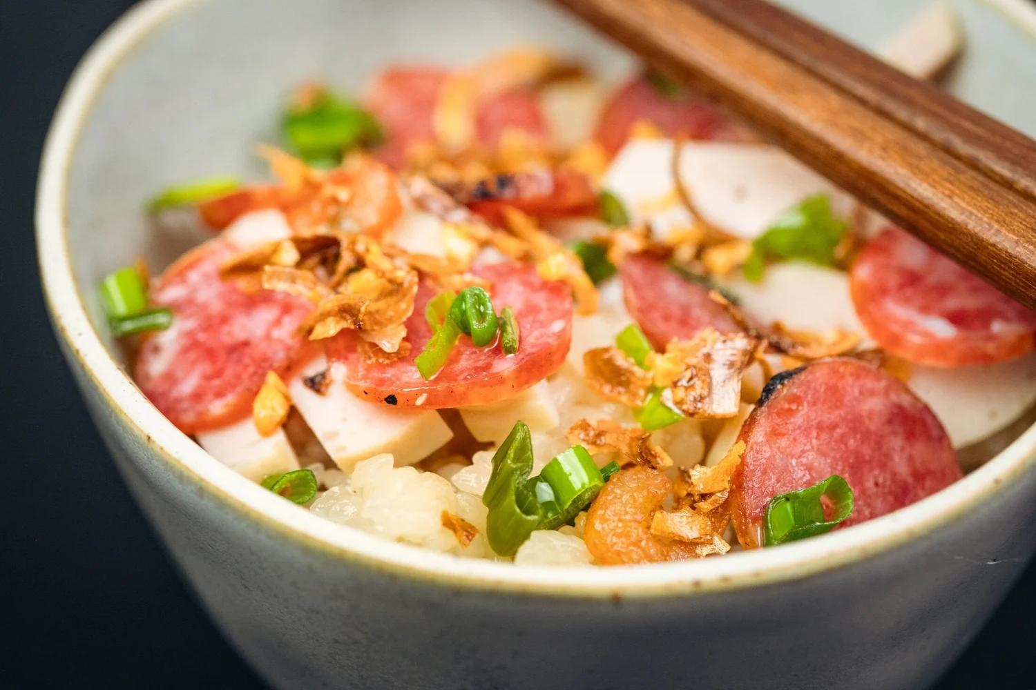 Xôi Mặn | Savory Sticky Rice — Kim Bao Kitchen