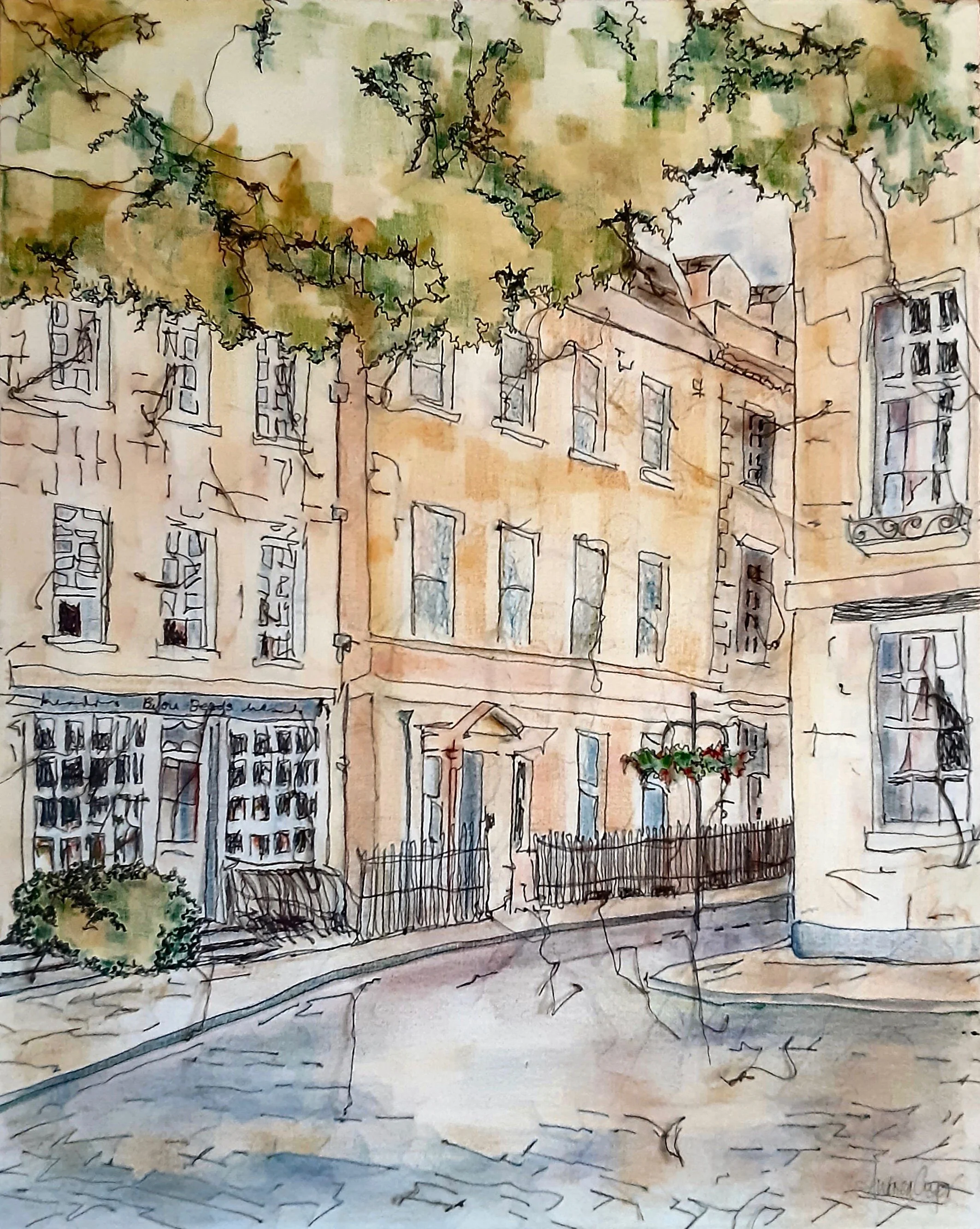 Buildings — Andrea Cryer - Textile Artist