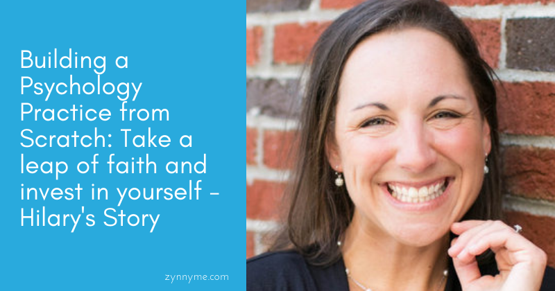 Building a Psychology Practice from Scratch: Take a leap of faith and ...