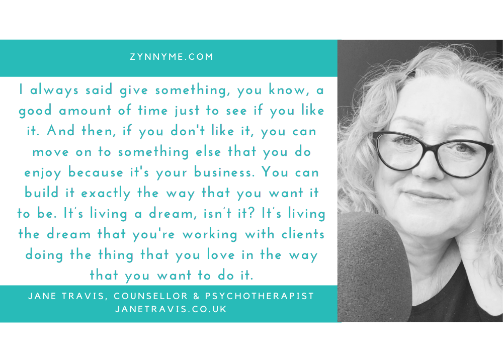 Discovering Your Desires and Limitations in Private Practice with Jane