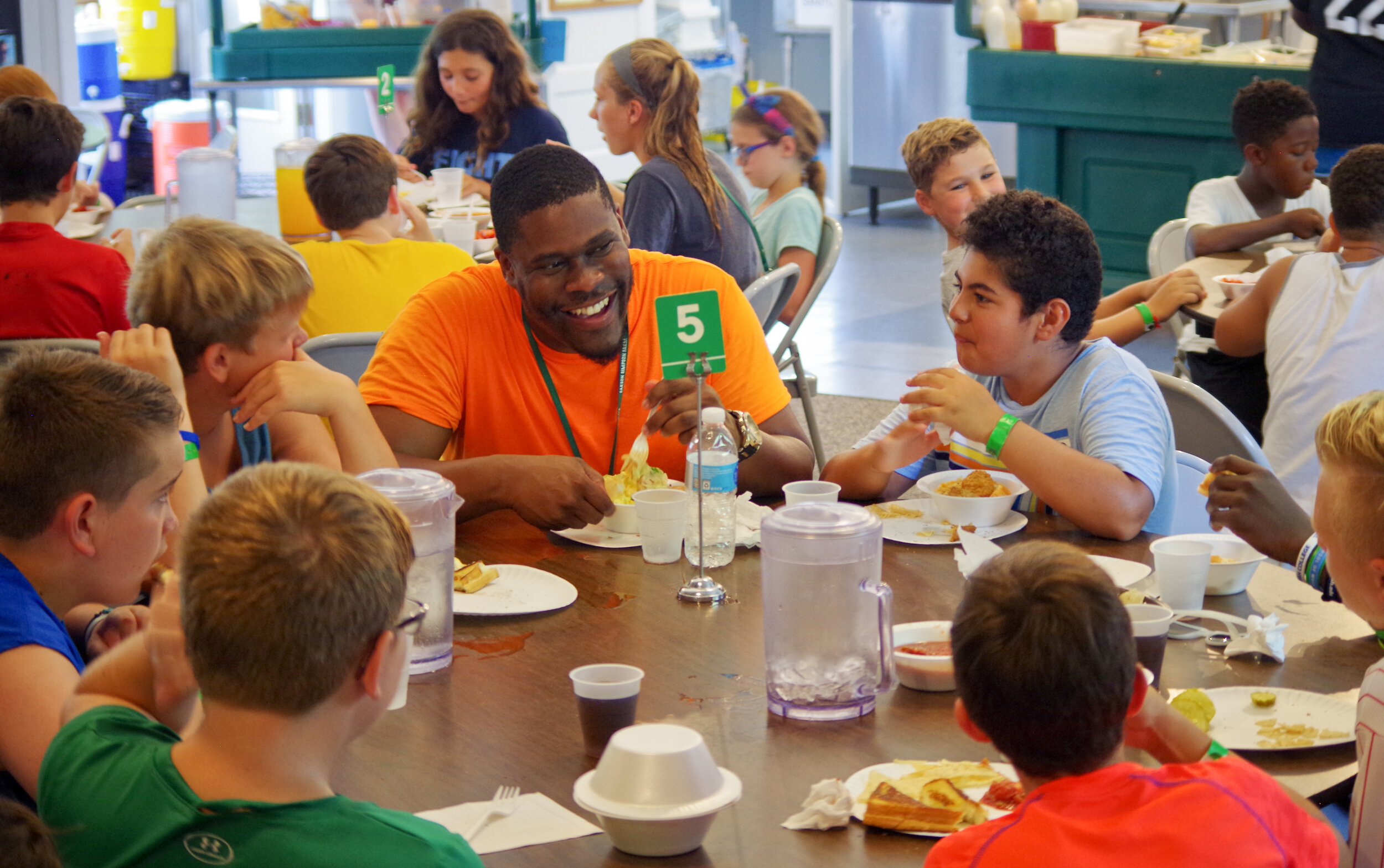 Camper Meals & Snacks — Carson Simpson Farm Christian Camp