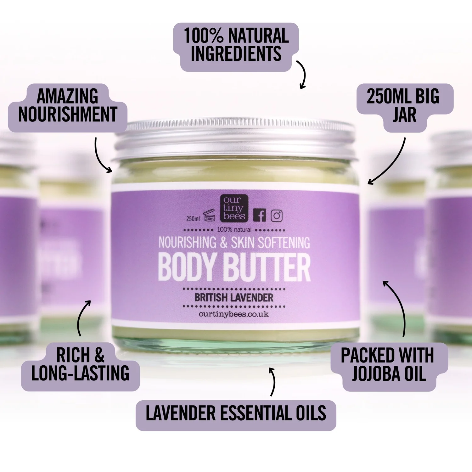 Lavender Hand Balm – Natural Hand Balm with British Lavender | Calming ...