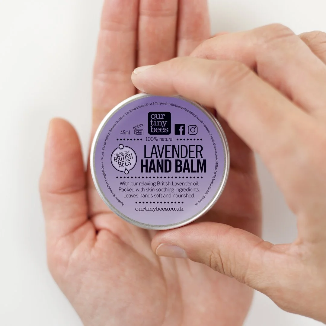 Lavender Hand Balm / Natural Hand Balm — Our Tiny Bees 100% Natural ...