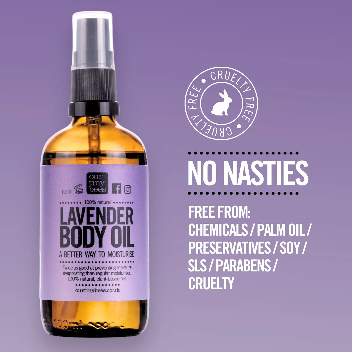 Lavender Hand Balm / Natural Hand Balm — Our Tiny Bees 100% Natural ...