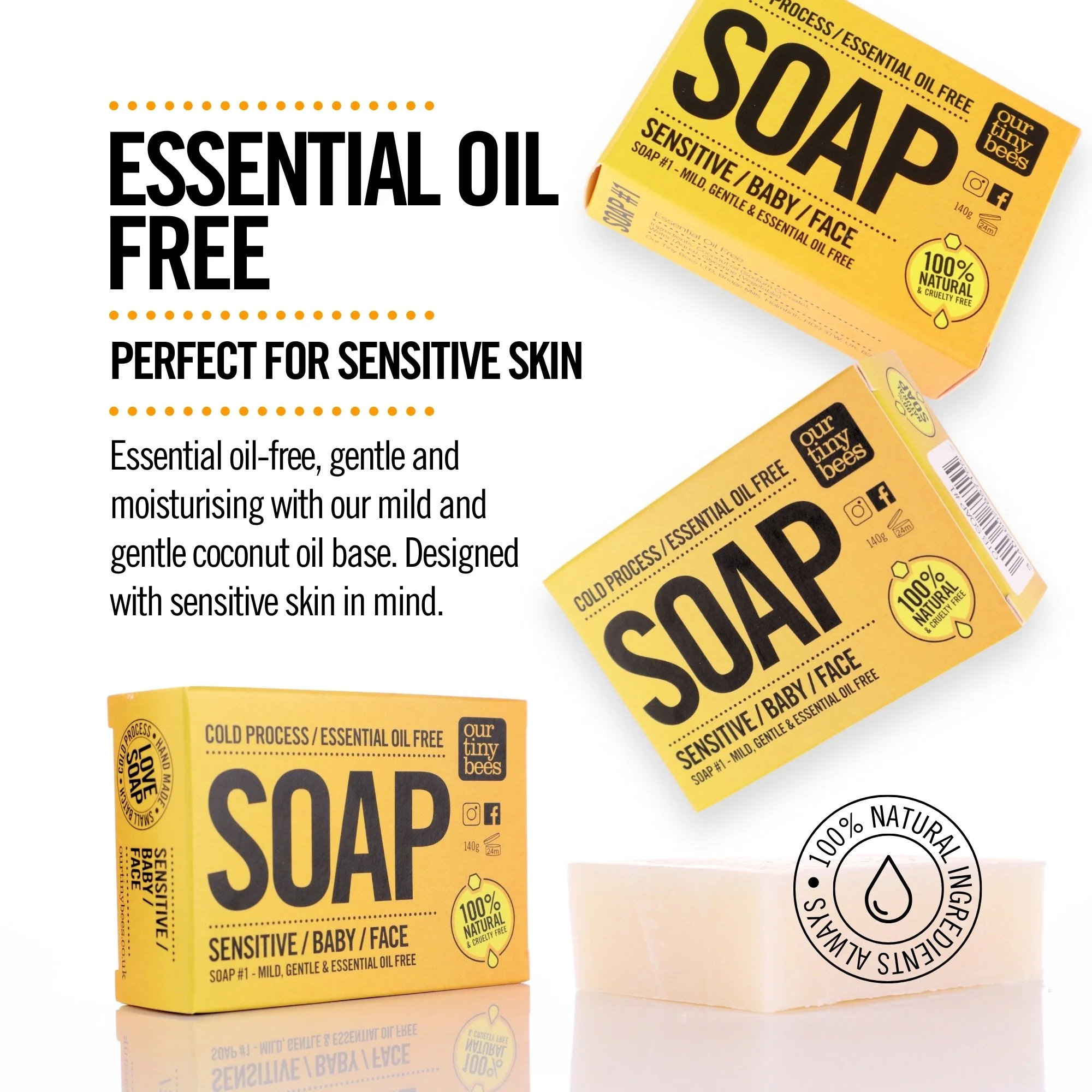 Soap #10: Vetiver / Patchouli / Cedarwood (140g Big Block) — Our Tiny ...