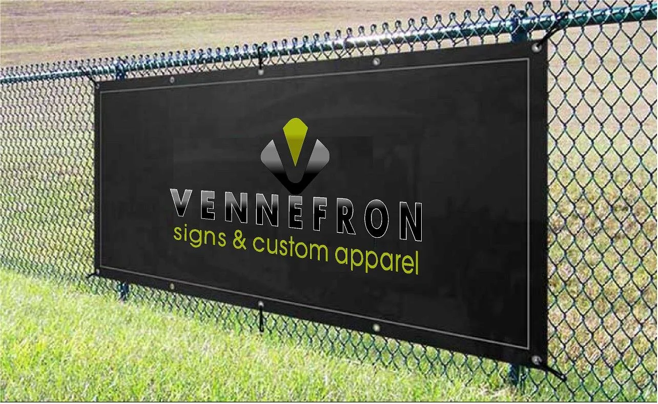 Outdoor Double Sided Banners — Vennefron Signs