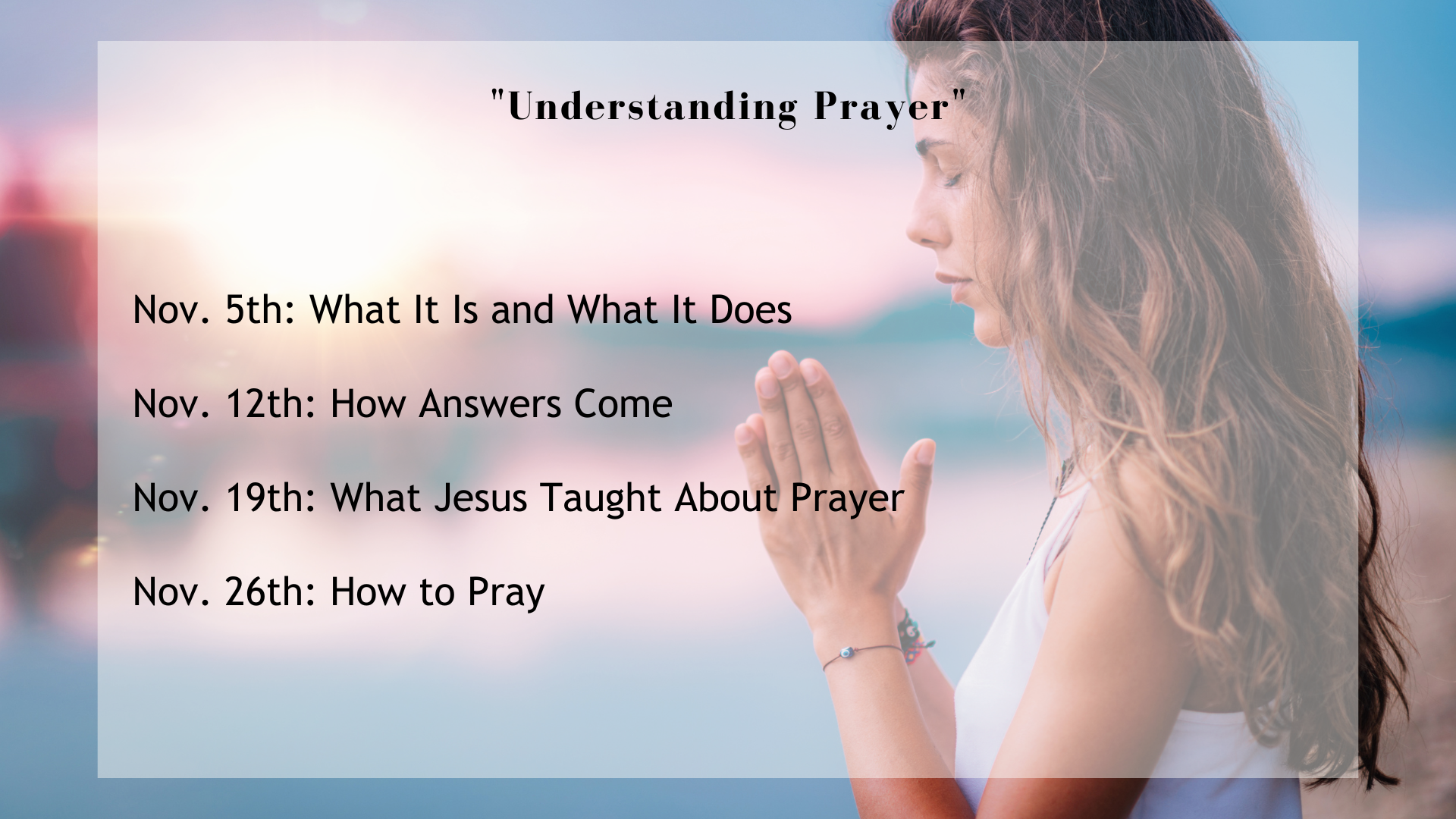 The Unity Center-Spiritual Not Religious