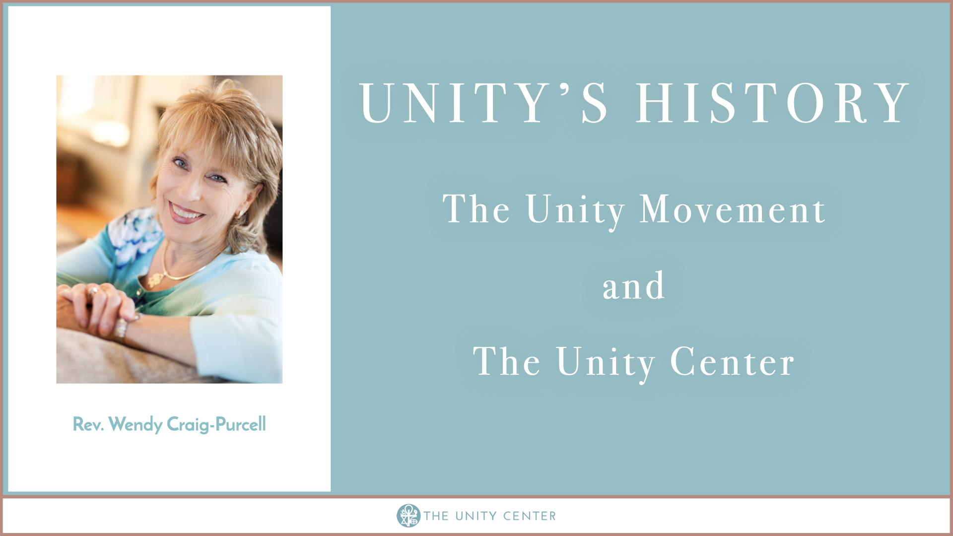 The Unity Center-Spiritual Not Religious