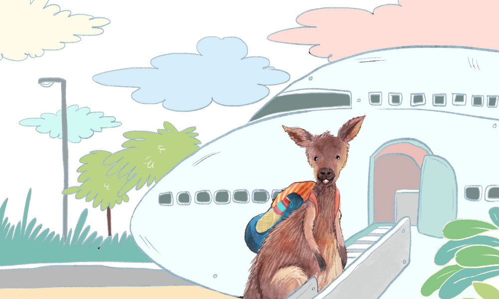 Wally The Wandering Wallaby