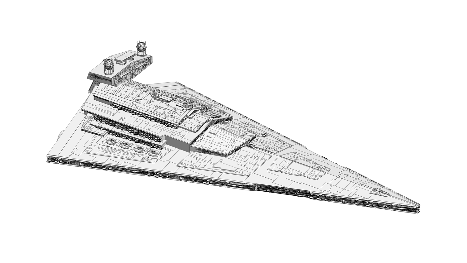 Imperial II-Class Star Destroyer — Ozan Berke Studios
