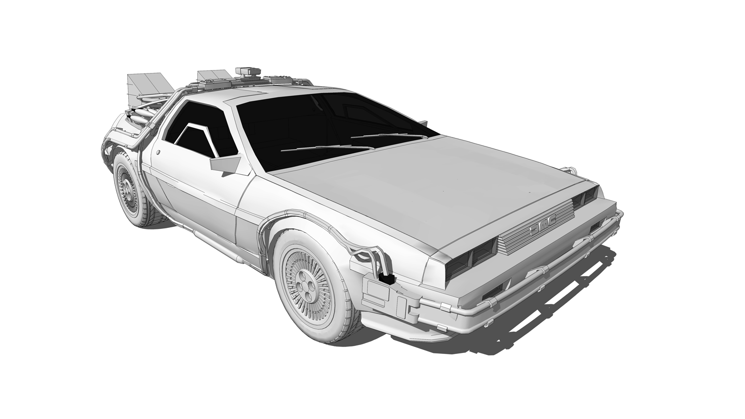 DeLorean Time Machine — Ozan Berke Studios