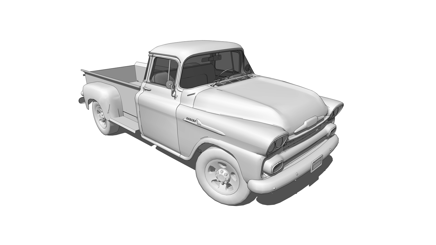 1958 Chevrolet 3600 — Ozan Berke Studios