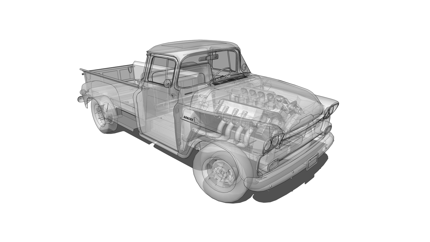 1958 Chevrolet 3600 — Ozan Berke Studios
