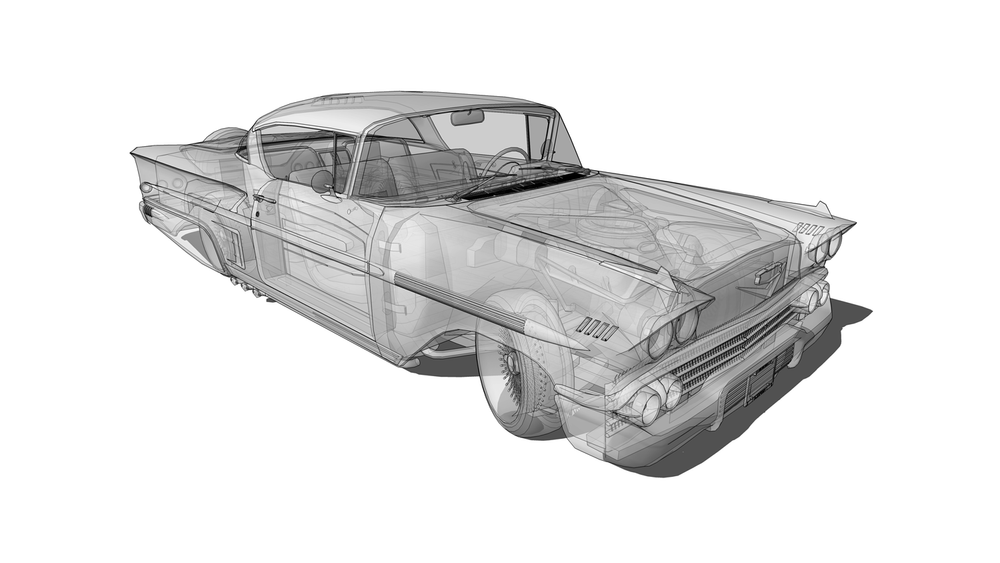 1958 Chevy Impala Lowrider