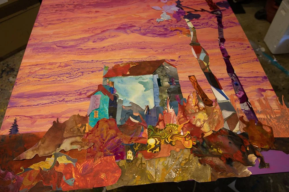 About My Collage Process — MATT GABEL ART