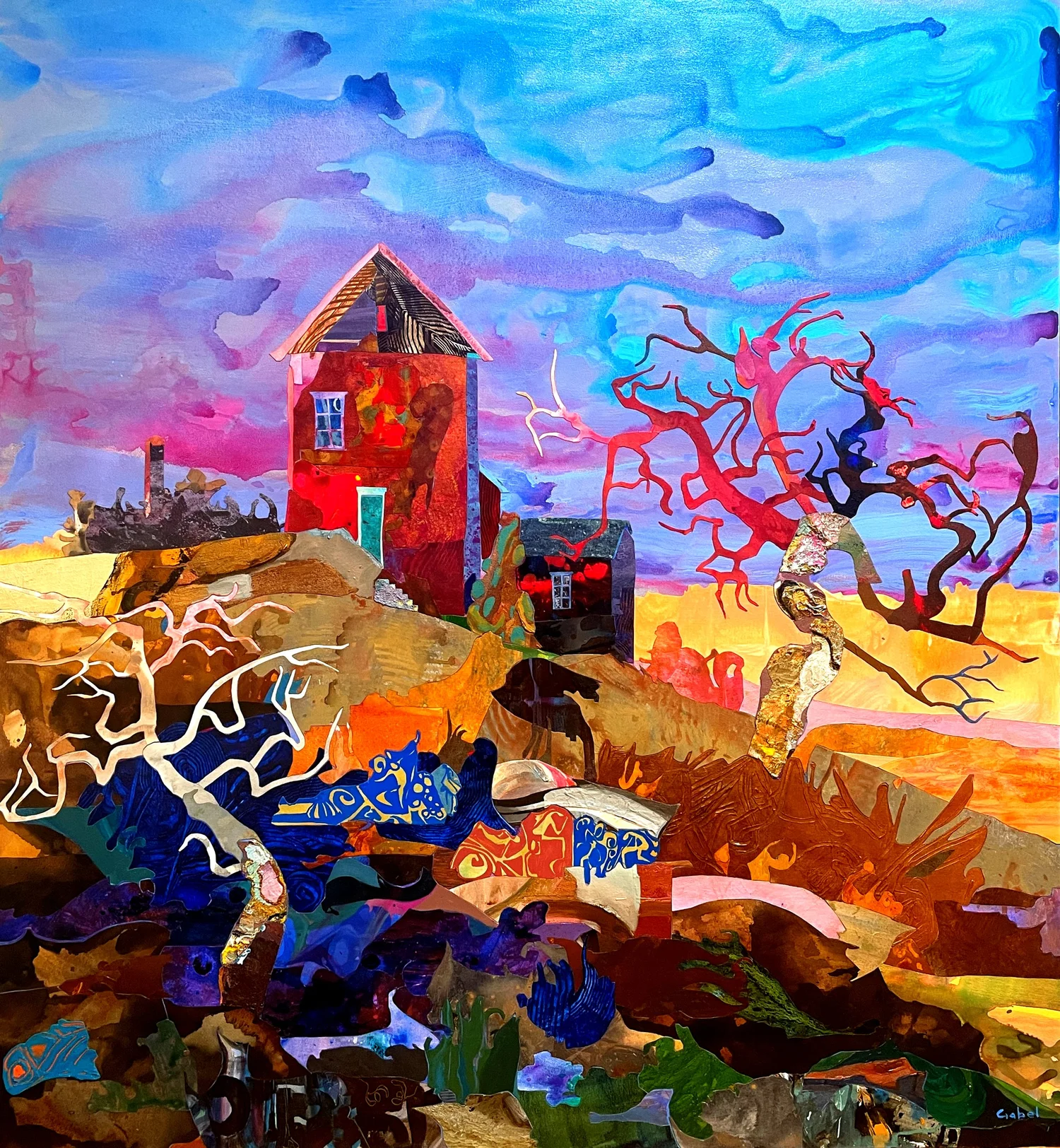 Mixed Media Collage — MATT GABEL ART