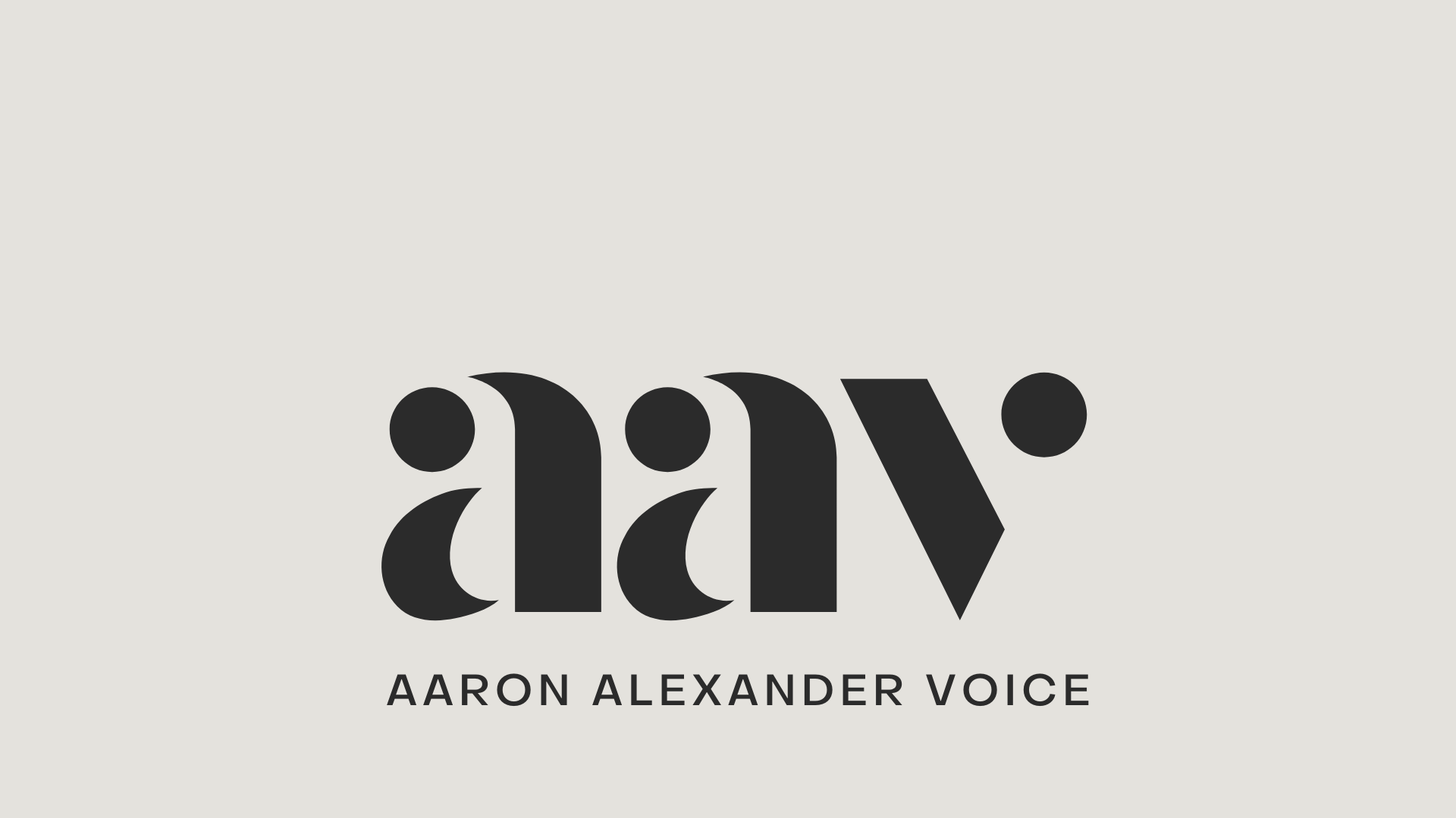 Aaron Alexander Voice