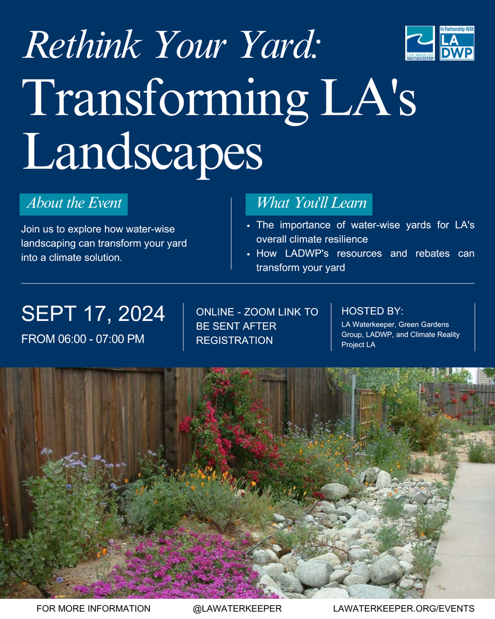 Events — LAWaterkeeper | LA River Restoration | Wastewater Recycling