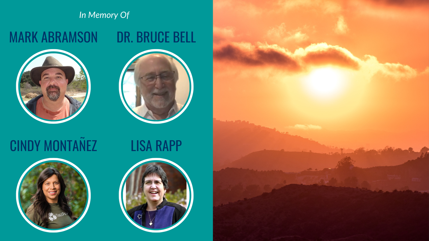 Celebrating the Legacies of Los Angeles Environmental Heroes: Mark ...