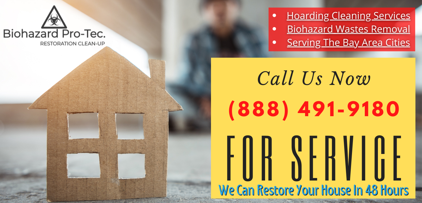 San Francisco Bay Area Hoarding Cleanup by Biohazard Pro-Tec.