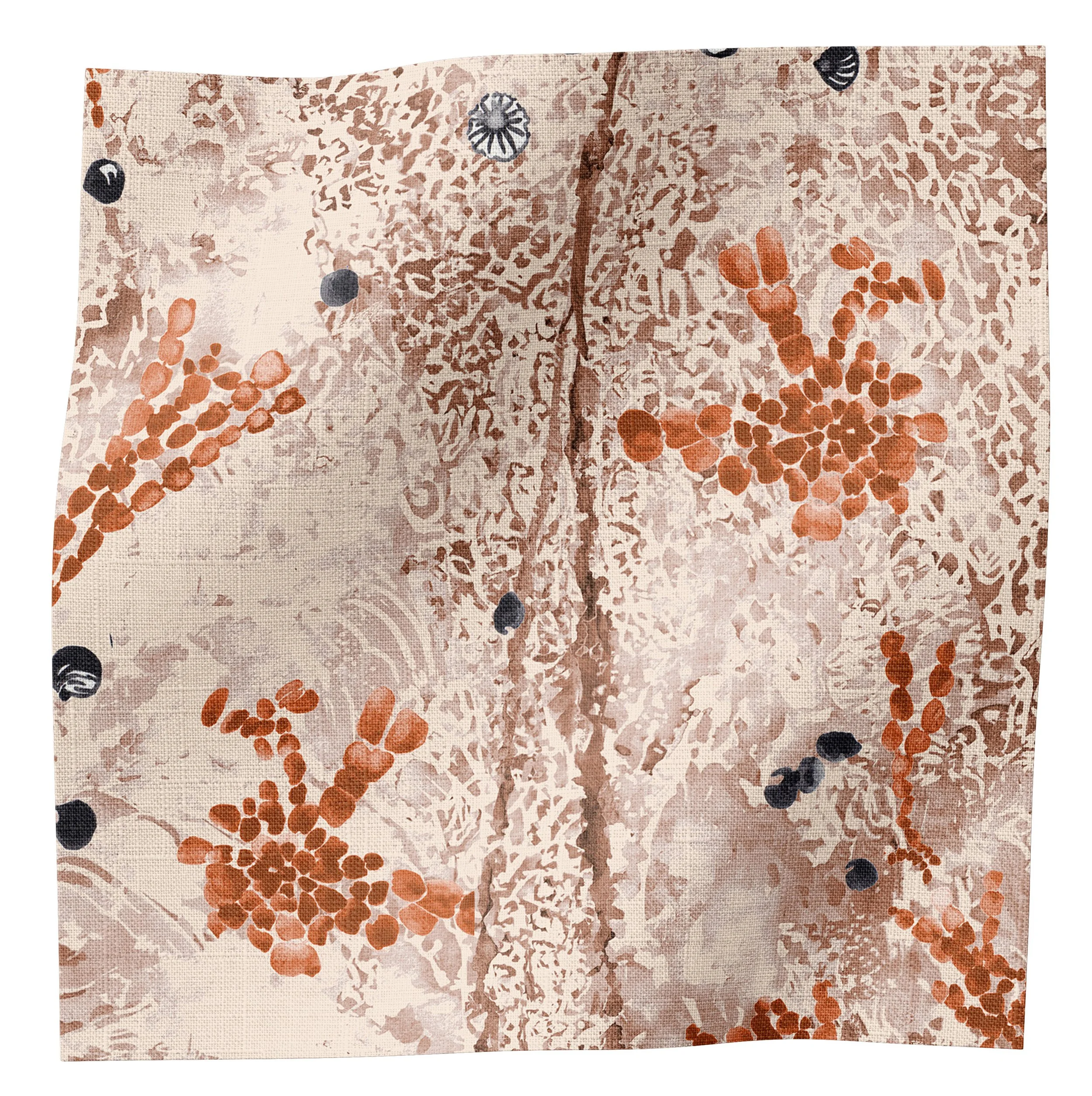 Fabric Meterage- Squiggle Russet — Zynska