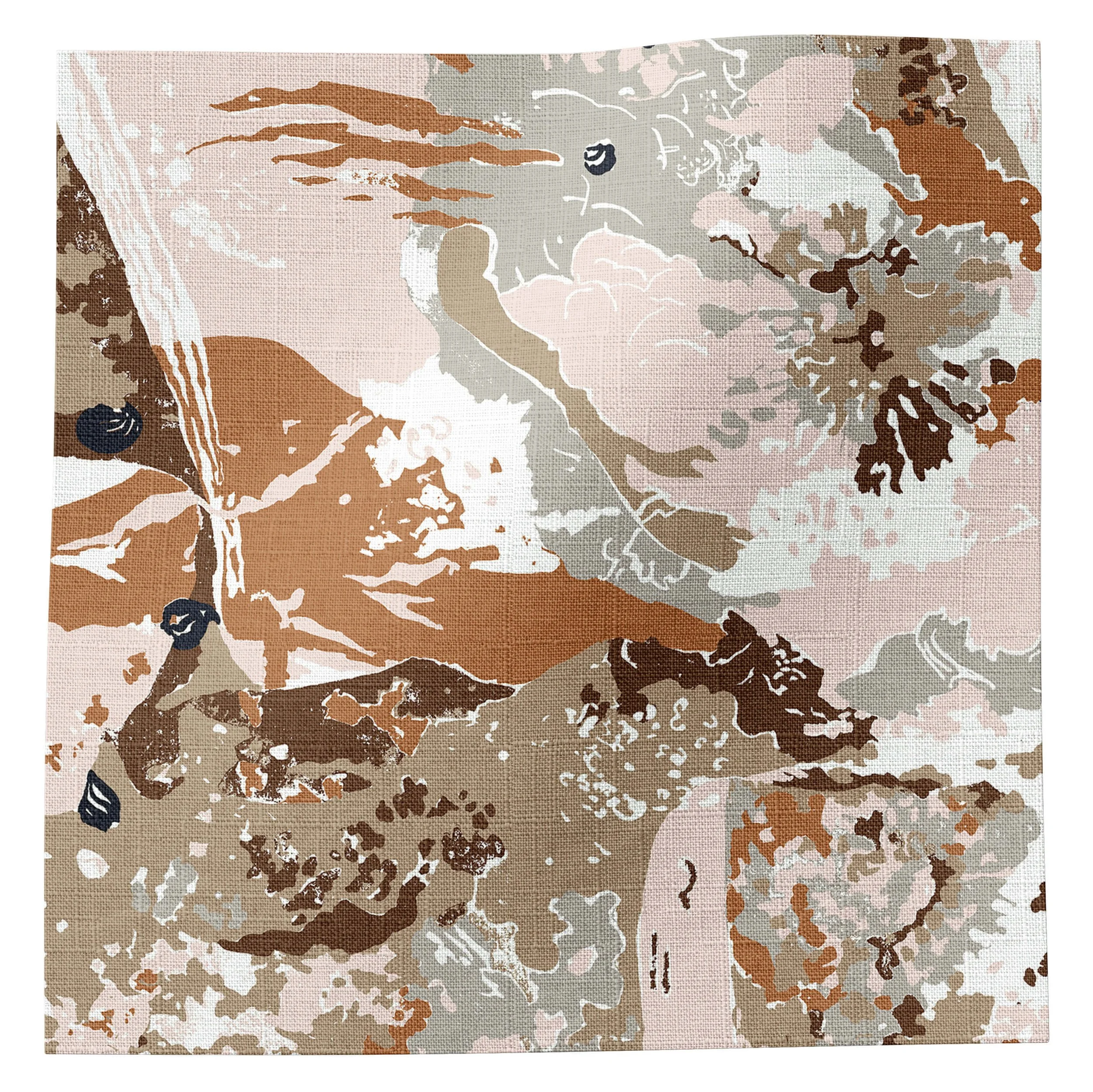 Fabric Meterage- Squiggle Russet — Zynska