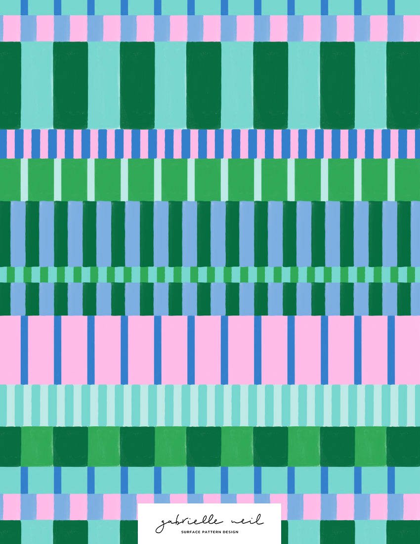 Painted Geos — Gabrielle Neil