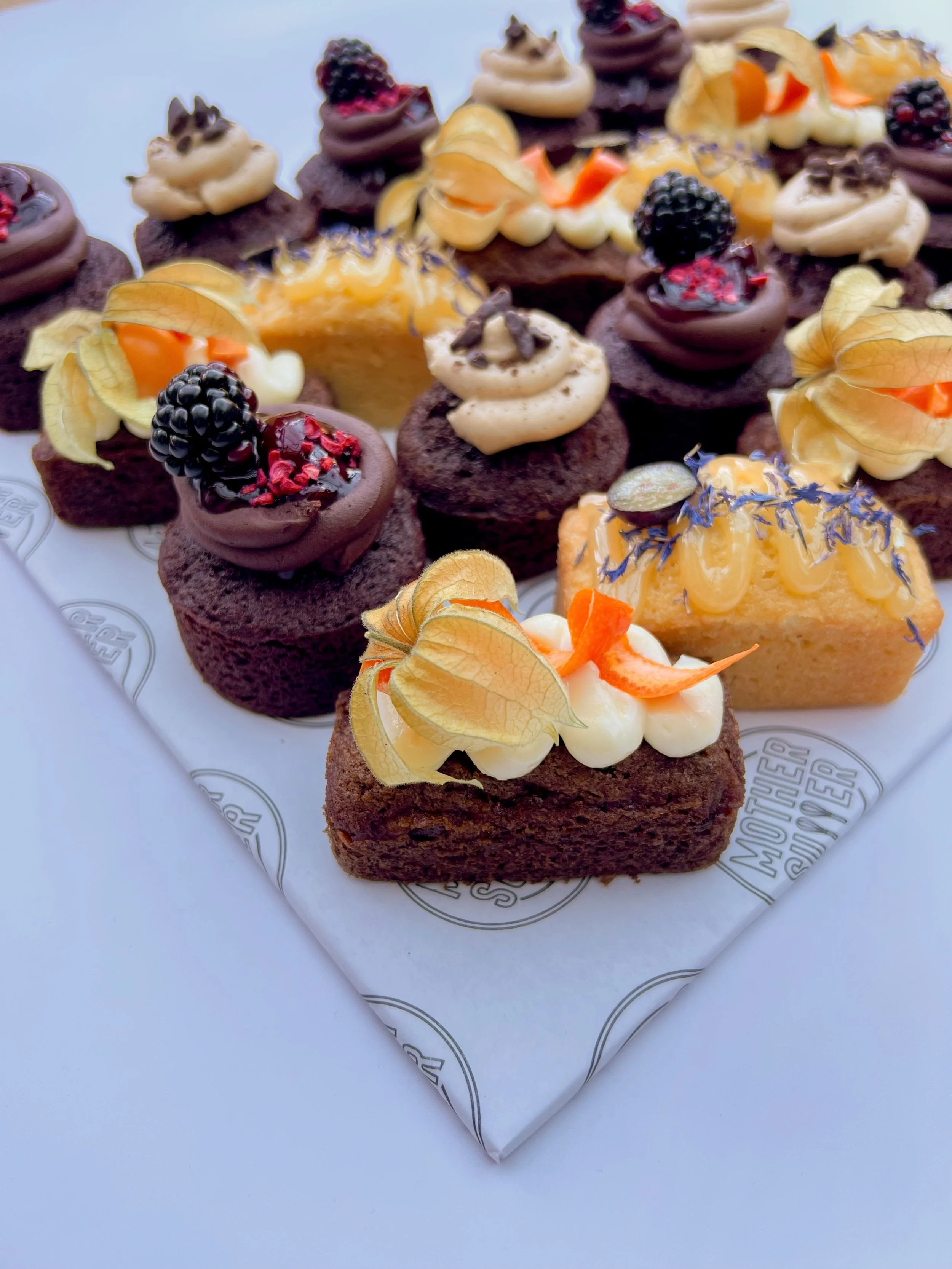 Mini Cake Platter — Mother Supper