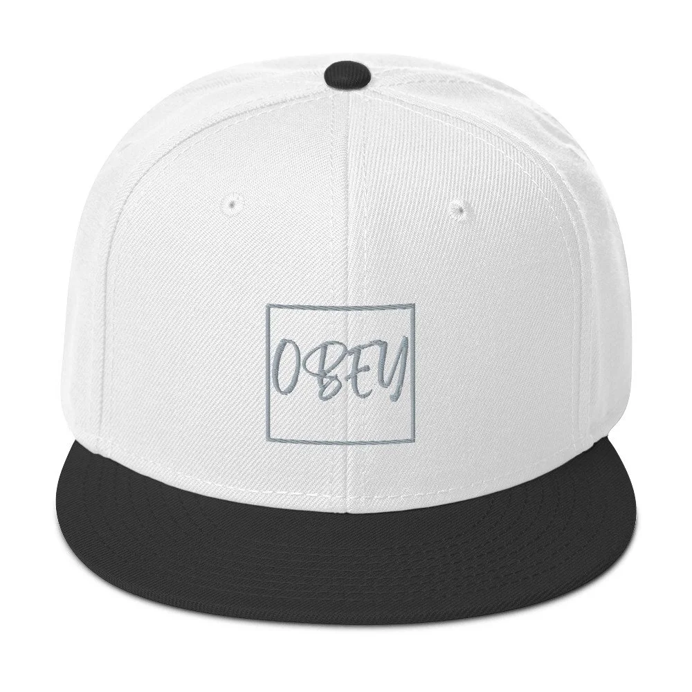 Obey Snapback Transparent