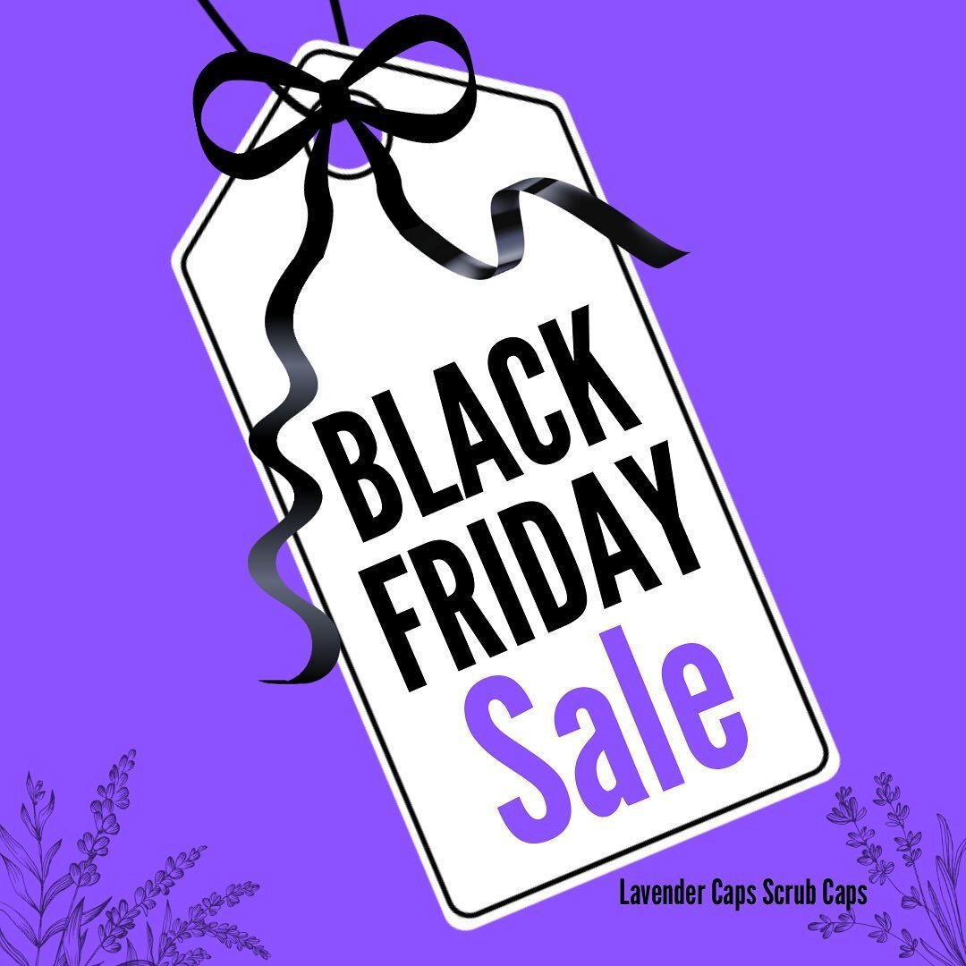 Lavender Caps I Scrub Caps