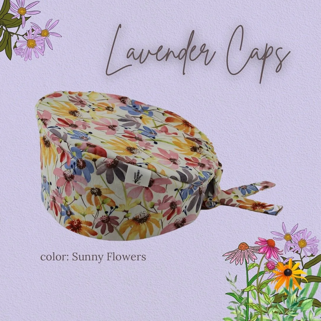 Flourish Collection — Lavender Caps