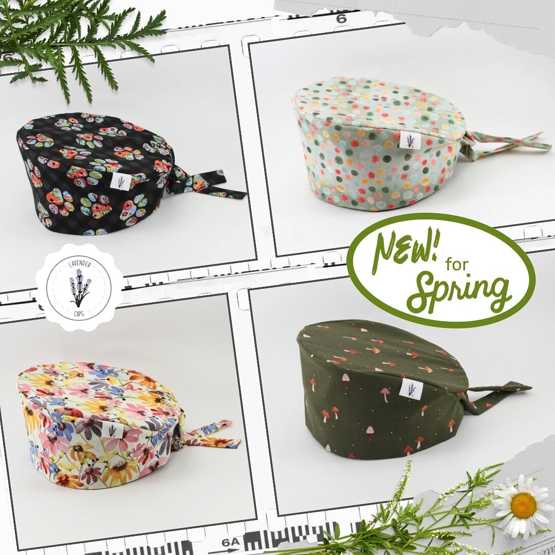 Flourish Collection — Lavender Caps