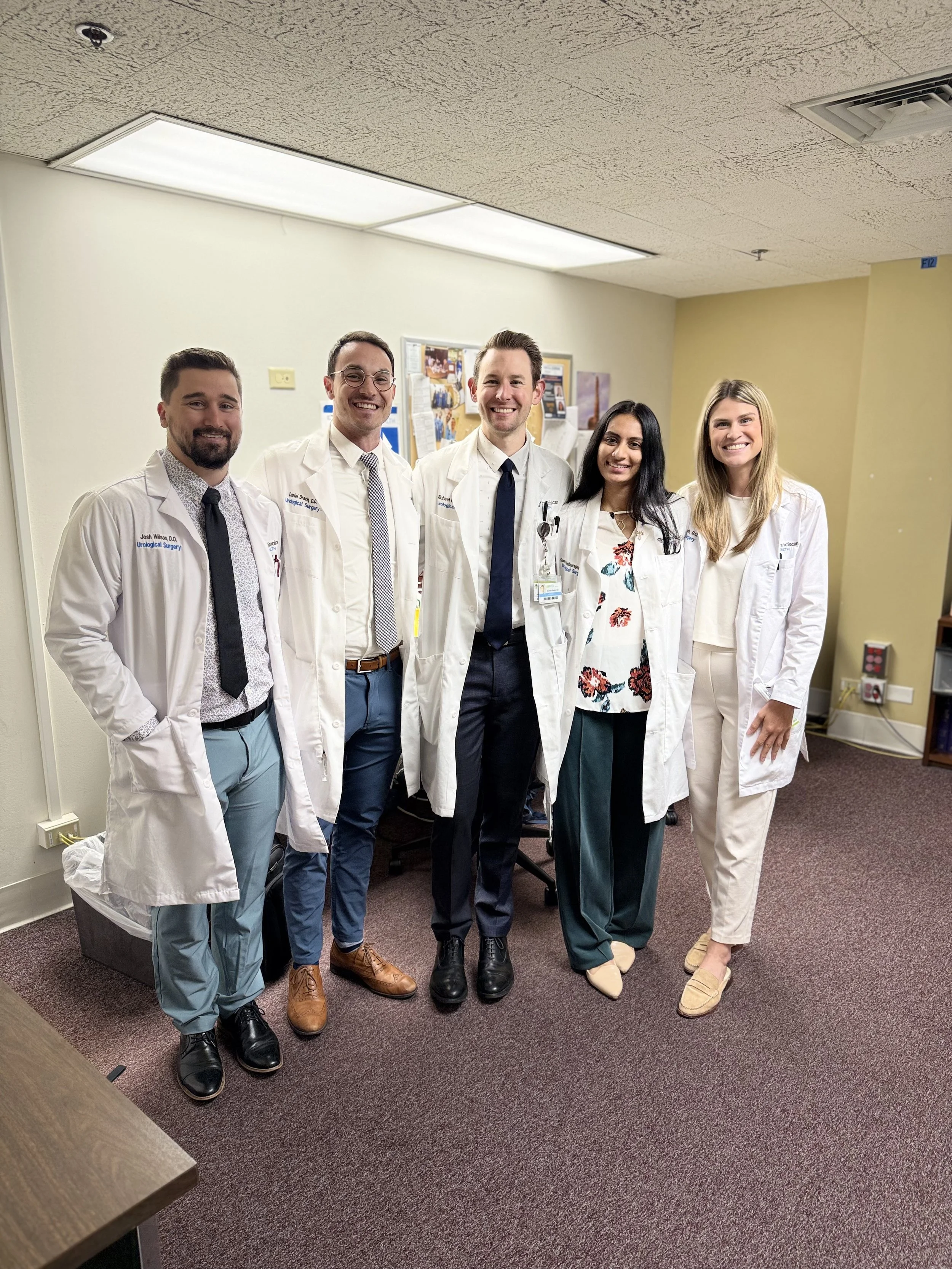 Franciscan Health Current Urology Residents