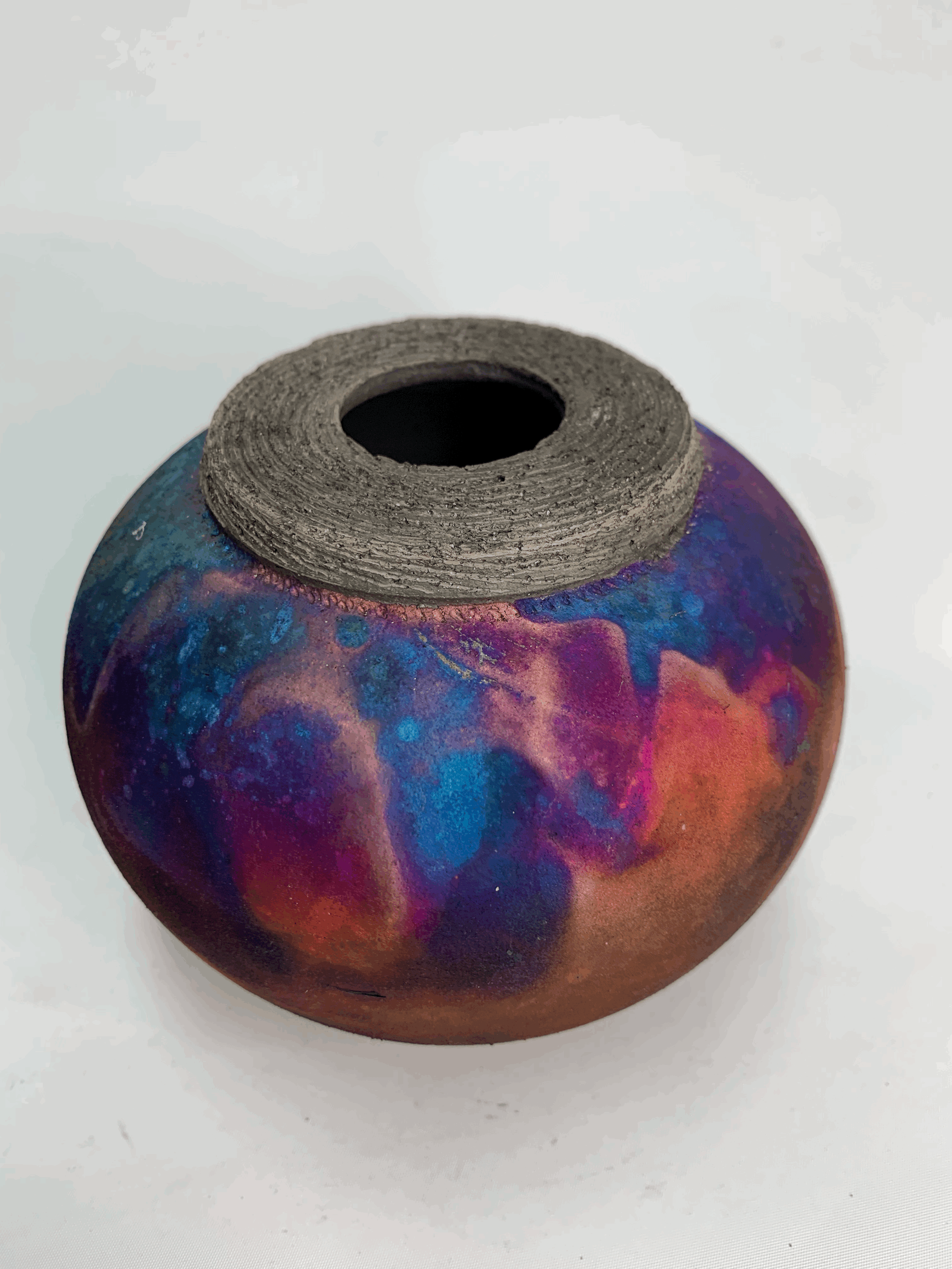 Copper Matte Raku — Double Iris Studios
